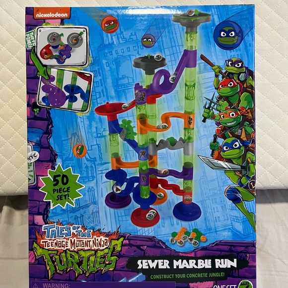 Nickelodeon | Toys | Nickelodeon Tmnt Green And Purple Building Set ...